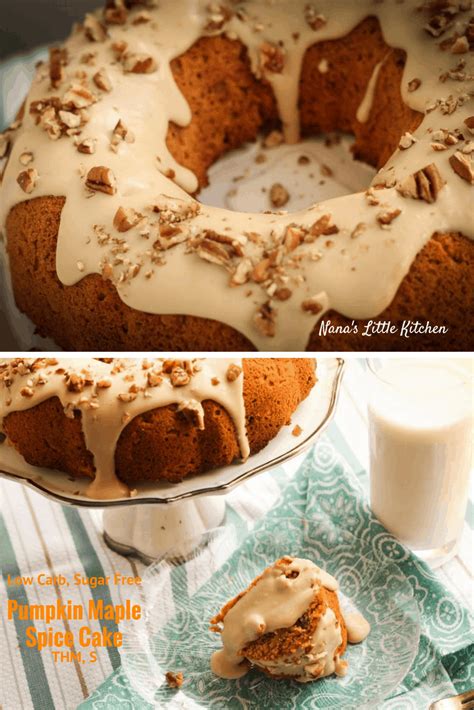 Pumpkin Maple Spice Cake Nanas Little Kitchen