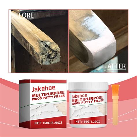 Jakehoe Wood Filler 150g Dempul Kayu Putty Untuk Baiki Perabot Retak
