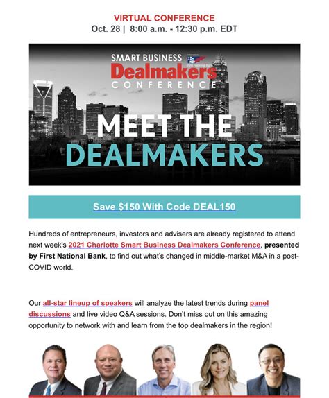 Our Ceo Mikee Johnson Is Speaking At The Smart Business Dealmakers
