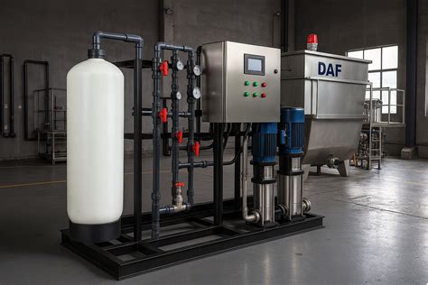 Dissolved Air Flotation System Daf For Industrial Wastewater
