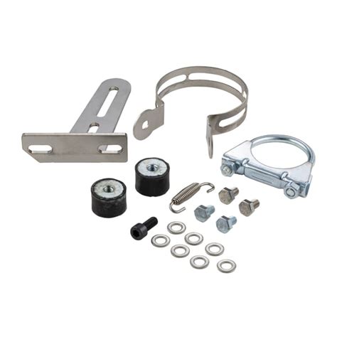 Rennauspuff Egig Performance Unisex Black Stahl Schwarz Dämpfer Aluminium Lefthand