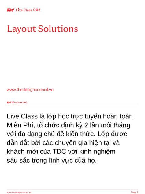 Live Class 002 Layout Pdf
