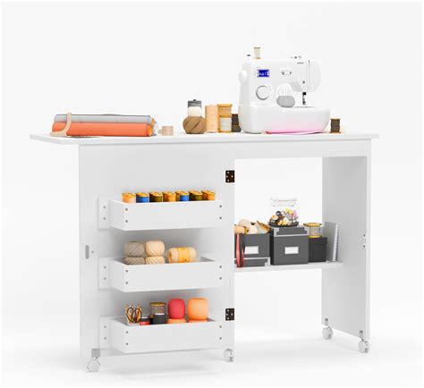 Craftease Folding Sewing Table Multipurpose Craft Station