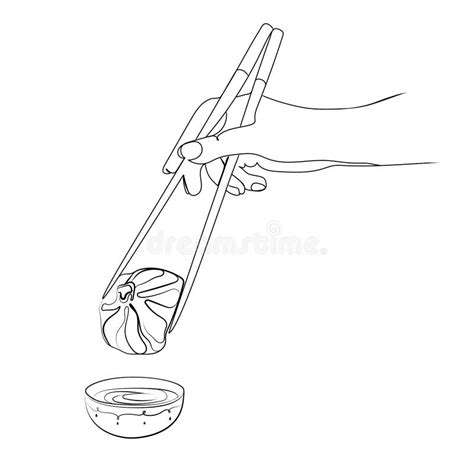 Dumpling Hand Drawing Stock Illustrations 920 Dumpling Hand Drawing Stock Illustrations