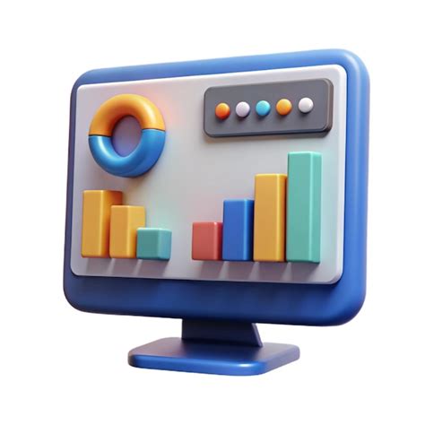 Data Analytics Dashboard And Business Finance Report 3d Web