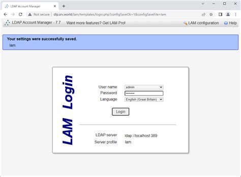 Ubuntu 22 04 LTS OpenLDAP LDAP Account Manager Server World