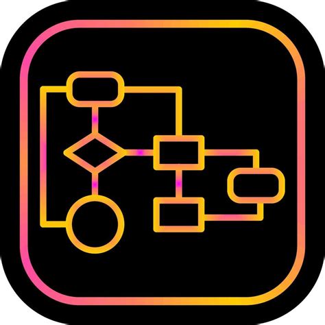 Flowchart Vector Icon 41783034 Vector Art At Vecteezy