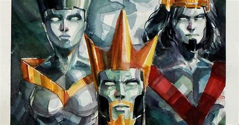 Painted Commissions From Washington Dc Comic Con Awesomecon Oc