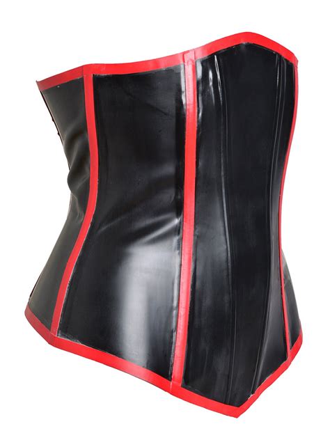 Latex Rubber Renegade Corset Honour Clothing