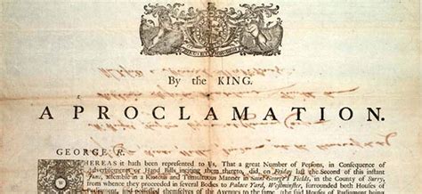 The Royal Proclamation Of 1763 Warfare History Network