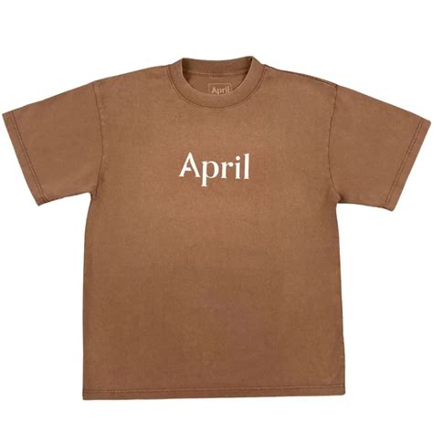 April Og Logo Choc T Shirt