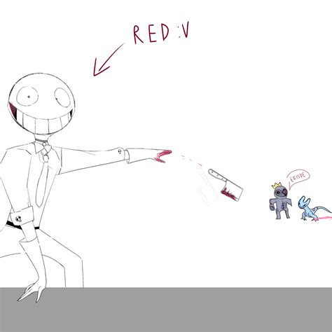 ¿red Beta Horror Friends Au Rrainbowfriends