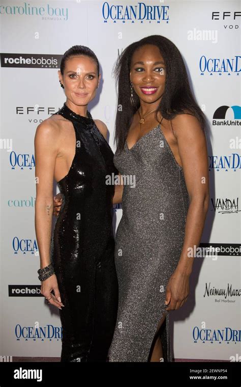 Miami Florida November29 Model Heidi Klum And Tennis Superstar