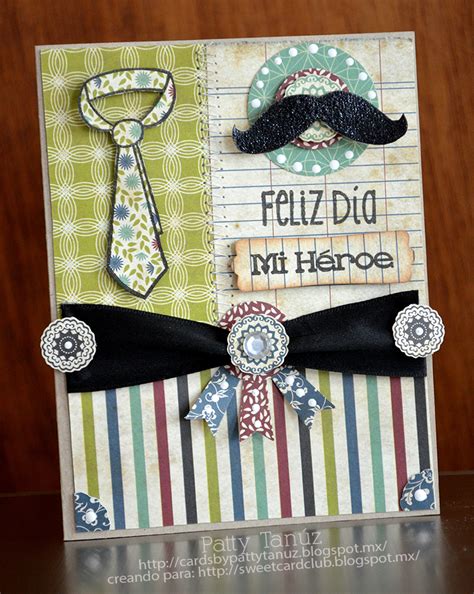 Cards By Patty Tanúz Dt Sweet Card Club Reto Tarjeta Masculina Feliz