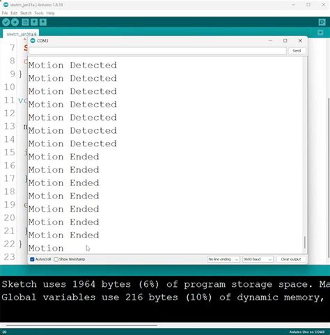 Pir Sensor With Arduino Wiring Code For Interactive Props