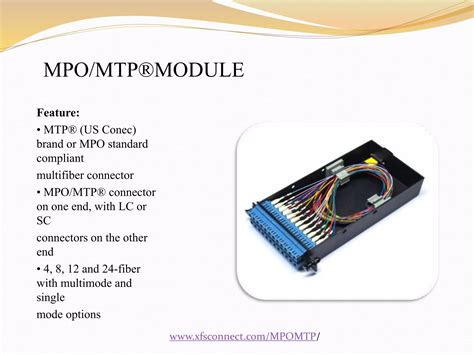 Ppt For Mpo Mtp Connector Pptx
