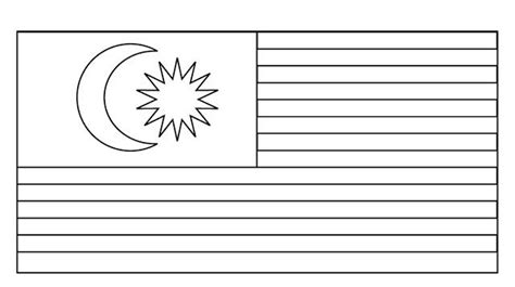 Lukisan Bendera Malaysia Gambar Lukisan Kemerdekaan Malaysia Cikimm