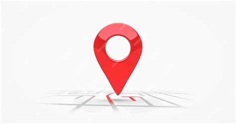 Premium Photo Red Location Symbol Pin Icon Sign Or Navigation Locator Map Travel Gps Direction