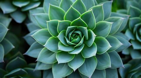 Green Texture Plant Premium Ai Generated Image