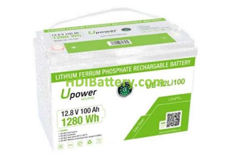 Batería De Litio Upower 12 8v 100ah Múltiples Aplicaciones