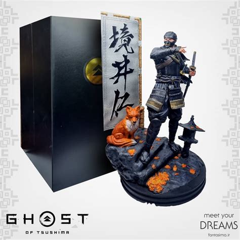 مجسمه جین ساکای Ghost Of Tsushima