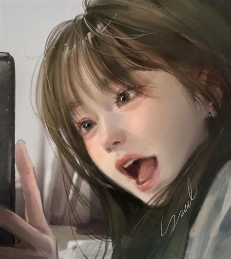 Al Digital Art Girl Digital Portrait Portrait