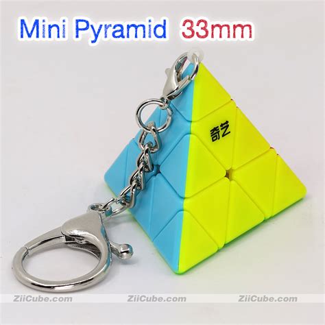 Qiyi Keychain Mini Pyraminx 33mm ZiiCube Com