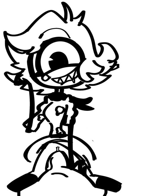 Rule 34 1 Eye Drawing Hazbin Hotel Niffty Scetch Sex Straight 9953568