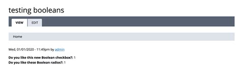 Add More Display Options For Boolean Fields · Issue 4235 · Backdropbackdrop Issues · Github