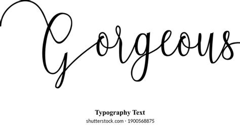 Diversity Handwritten Cursive Typography Text Vector Stock Vector