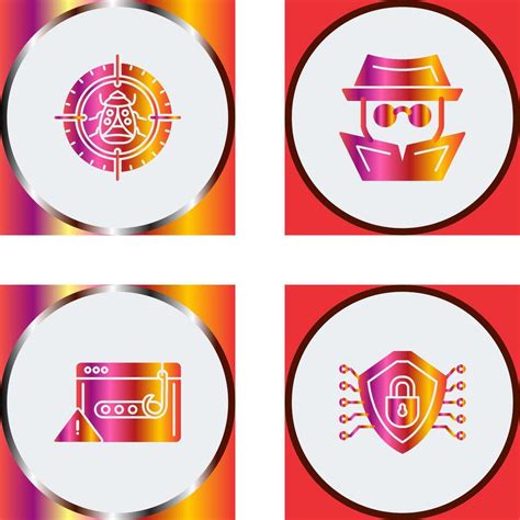 Bug Target And Hacker Icon 44716601 Vector Art At Vecteezy