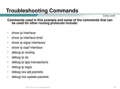 ppt computer networks 6 layer 3 troubleshooting powerpoint