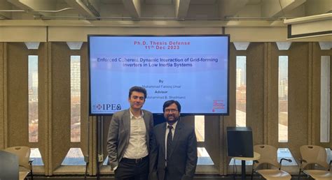 Dr Muhammad Farooq Umar Successfully Defended His Ph D Dissertation