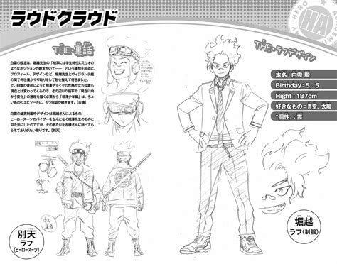 Oboro Shirakumo Designs By Horikoshi School Uniform And Betten Court Hero Costume From