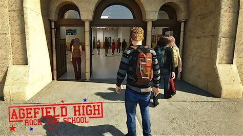The Most Relatable High School Game Ever Made 🎒 Agefield High Rock The