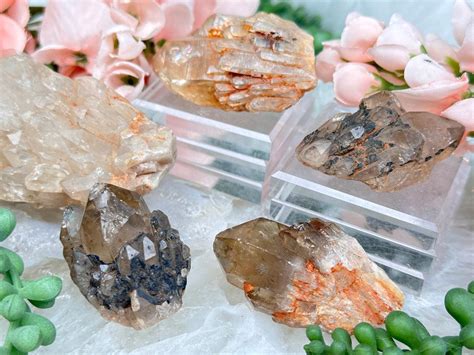 Natural Congo Citrine Clusters For Sale Contempo Crystals