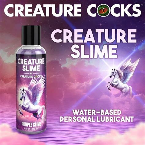 Xr Ah587 4 4 Oz Creature Slime Water Based Purple Slime Lube Discounts