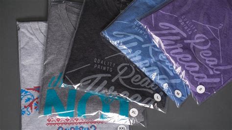 A Guide To T Shirt Packaging And Amazing Examples Real Thread