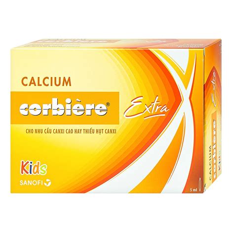 Calci Corbiere Extra 5ml H30 ống