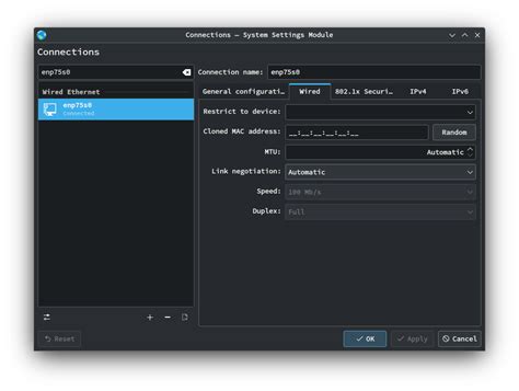 How To Set A Static Ipv6 Address I Cant Enter One Help Kde Discuss
