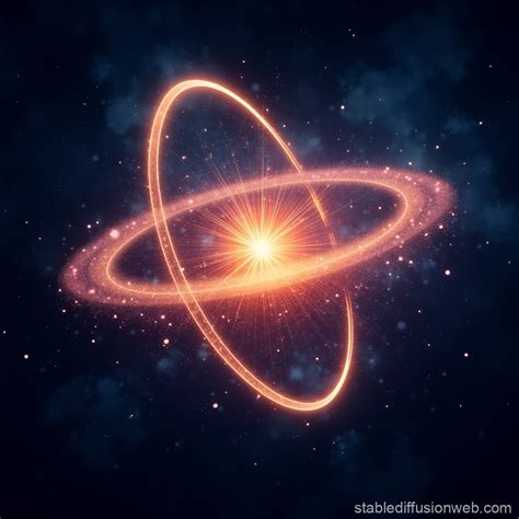 Quantum Physics Visualization Stable Diffusion Online