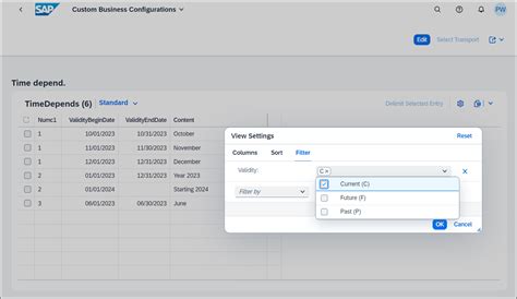 How To Create A Fiori Elements App For A Time Depe Sap Community