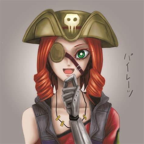 Safebooru 1girl Borderlands Borderlands 2 Choker Drill Hair Eyepatch
