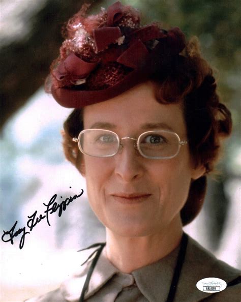 Lucy Lee Flippin Little House On The Prairie 8x10 Signed Photo Jsa Cer