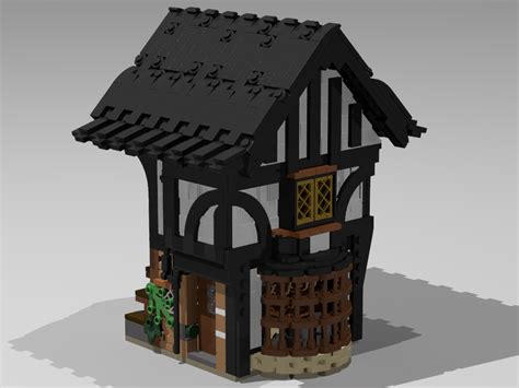 Lego Moc Tudor Bakery By Sleske Rebrickable Build With Lego
