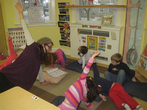 Kindergan Preschool Pre K Class E Is For Exercise