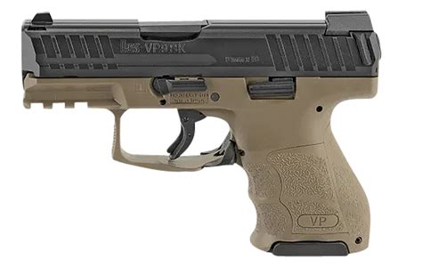 Heckler And Koch Handk Vp9sk Pistol Hk 9mm Vp9 Sk Fde 2 Tone Night Sights