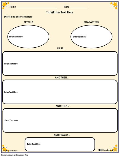 Free Creative Writing Worksheets By Storyboard That