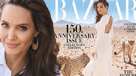 Sau Cáo Buộc Sàm Sỡ Angelina Jolie Xuất Hiện Lộng Lẫy Trên Bìa Tạp Chí