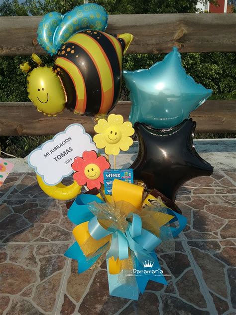 Mdf Pintado Azul Moños Globos Para Jubilación Globos Uñas Azules Anchetas